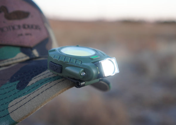 HAT LIGHT - Clips on Hat - 500 Lumens - Magnet - Adjustable - 4 Light ...